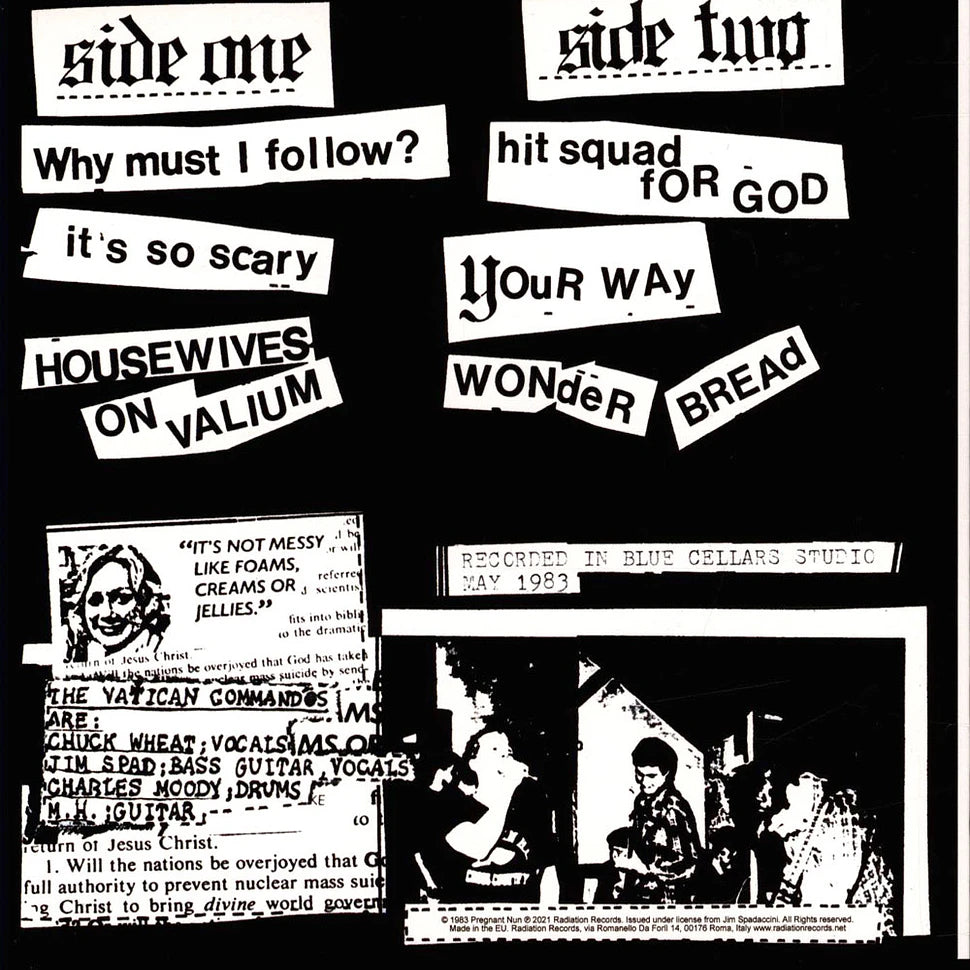 Vatican Commandos-Hit Squad For God -Reissue- – Skateboards Amsterdam